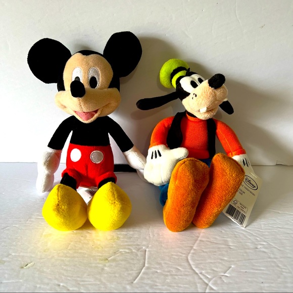 Disney | Toys | Disney Collection Goofy With Tags And Mickey Mouse ...